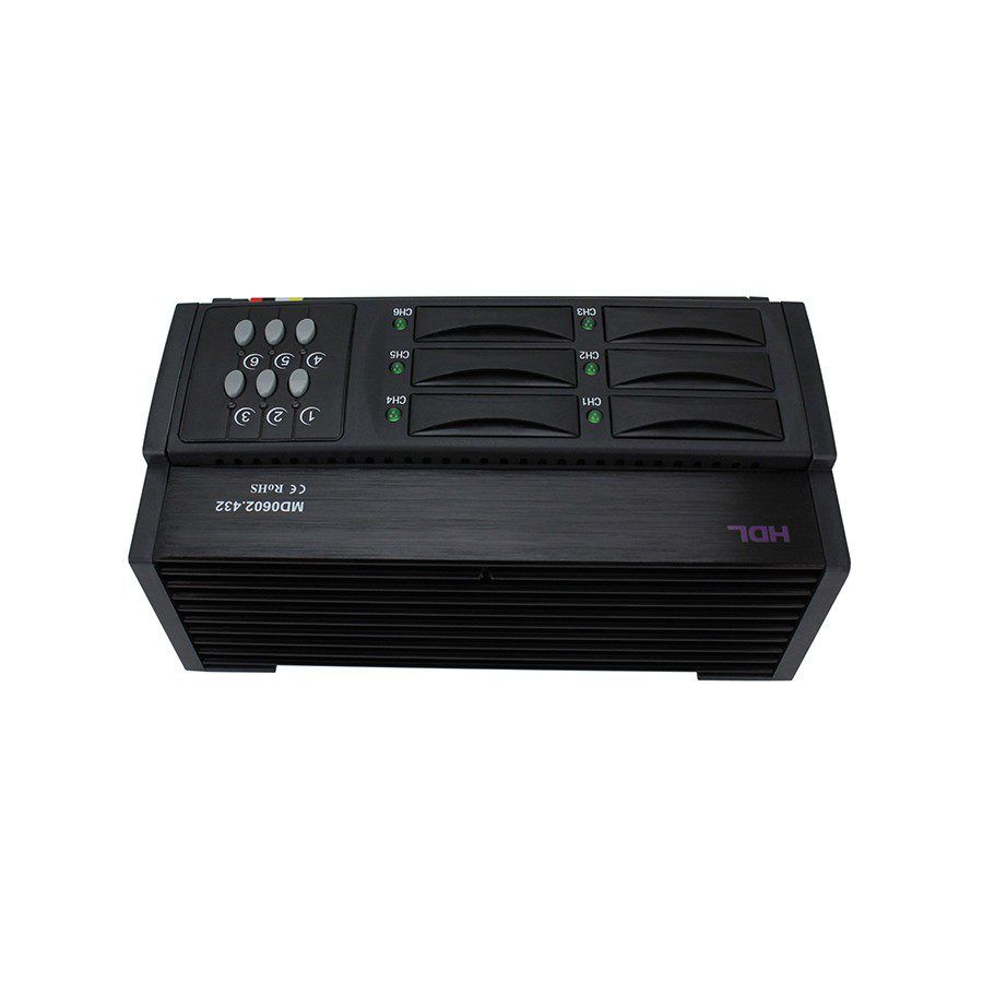 Actuador Dimmer Leading Edge de 6 Canales de 2A para Montaje Din-Rail – HDL Automation