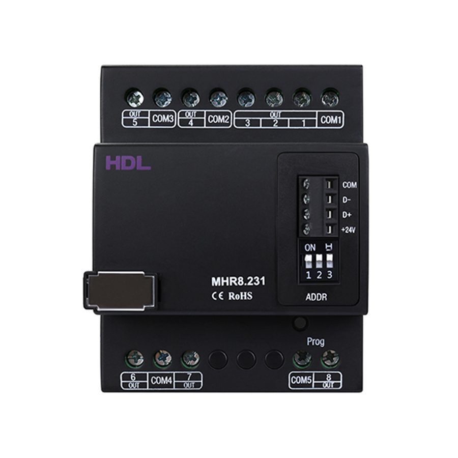 Actuador de Interruptores de Alta Potencia de 8 canales – HDL Automation